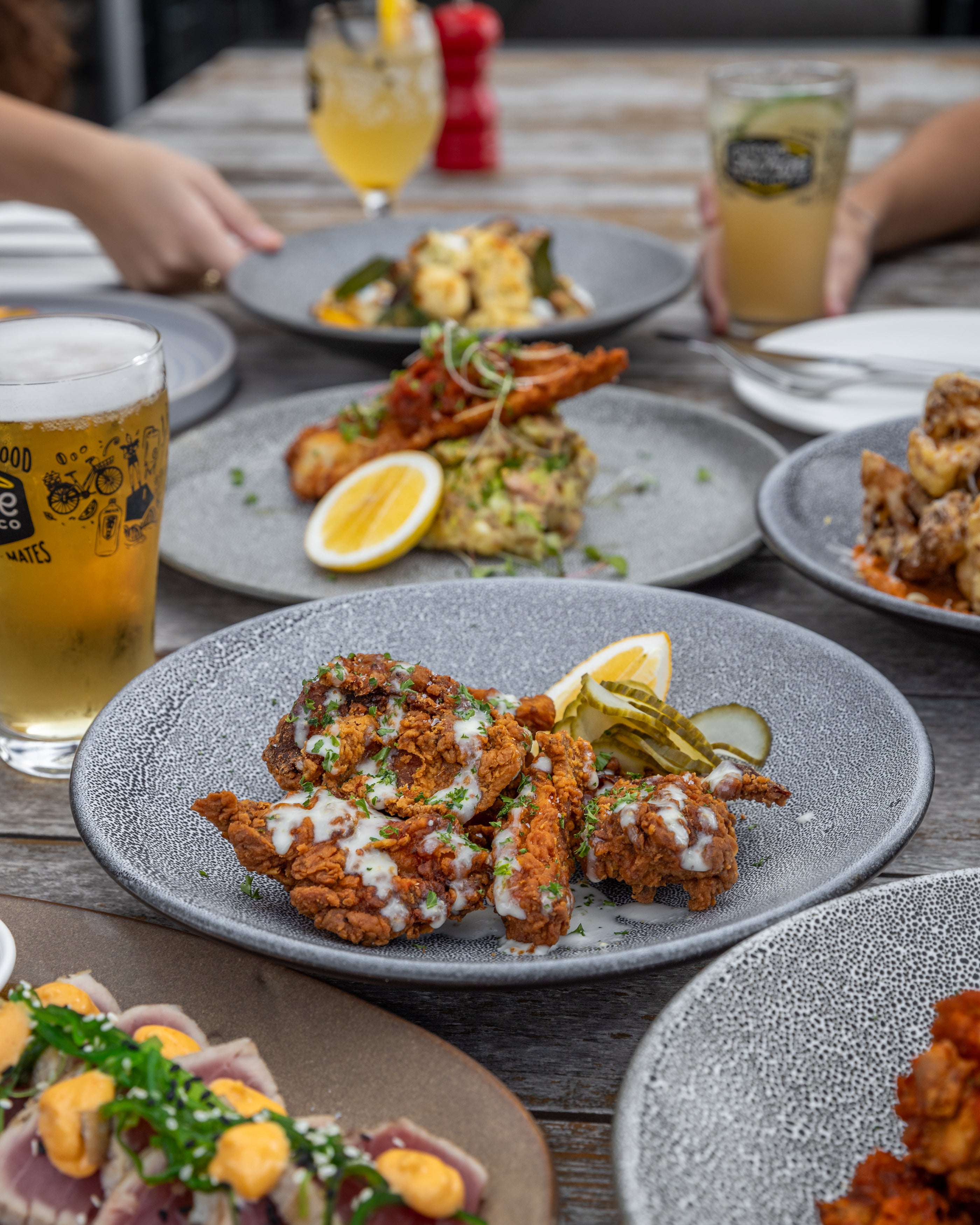 Menus – North Wharf