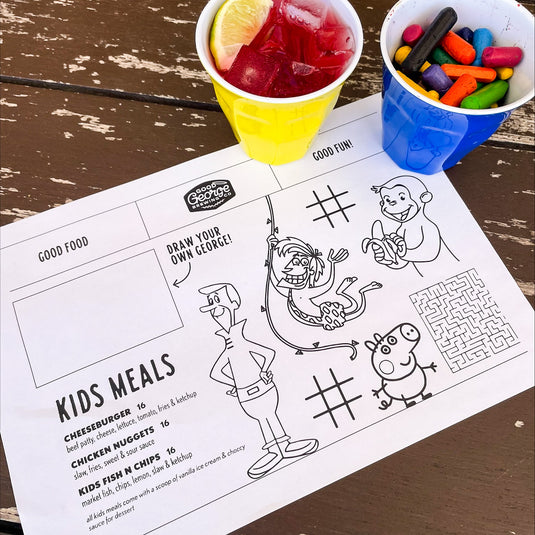 Menus – North Wharf