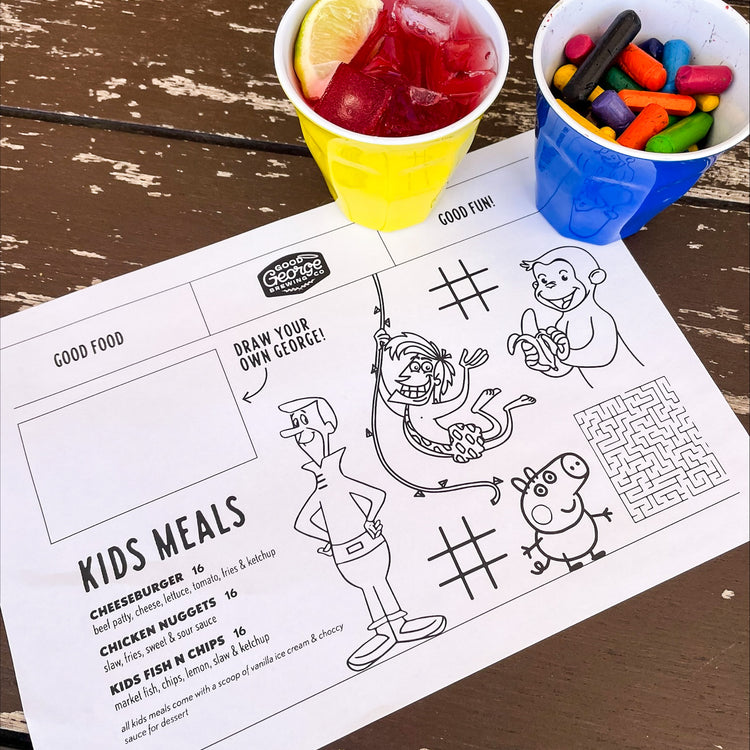 Menus – North Wharf